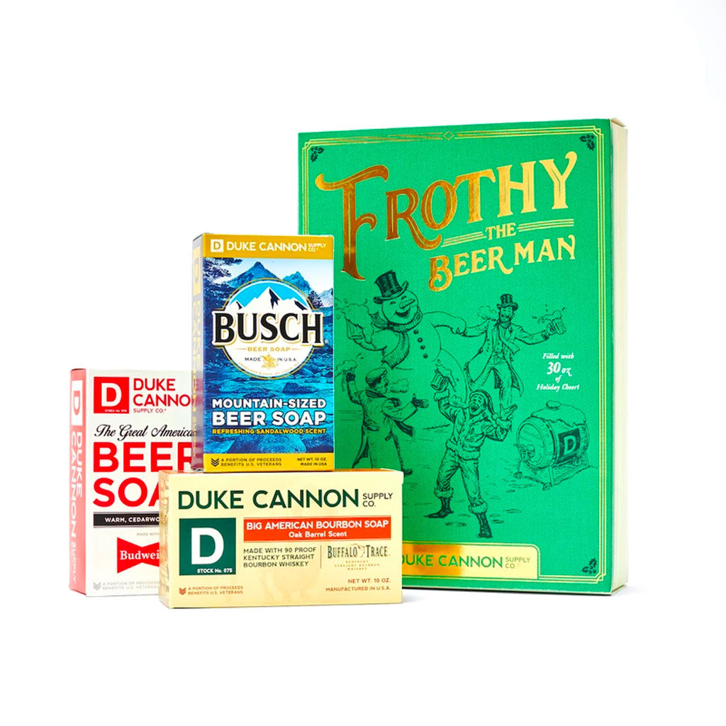 Duke Cannon Frothy The Beer Man Gift Set – GreenWave Ent.