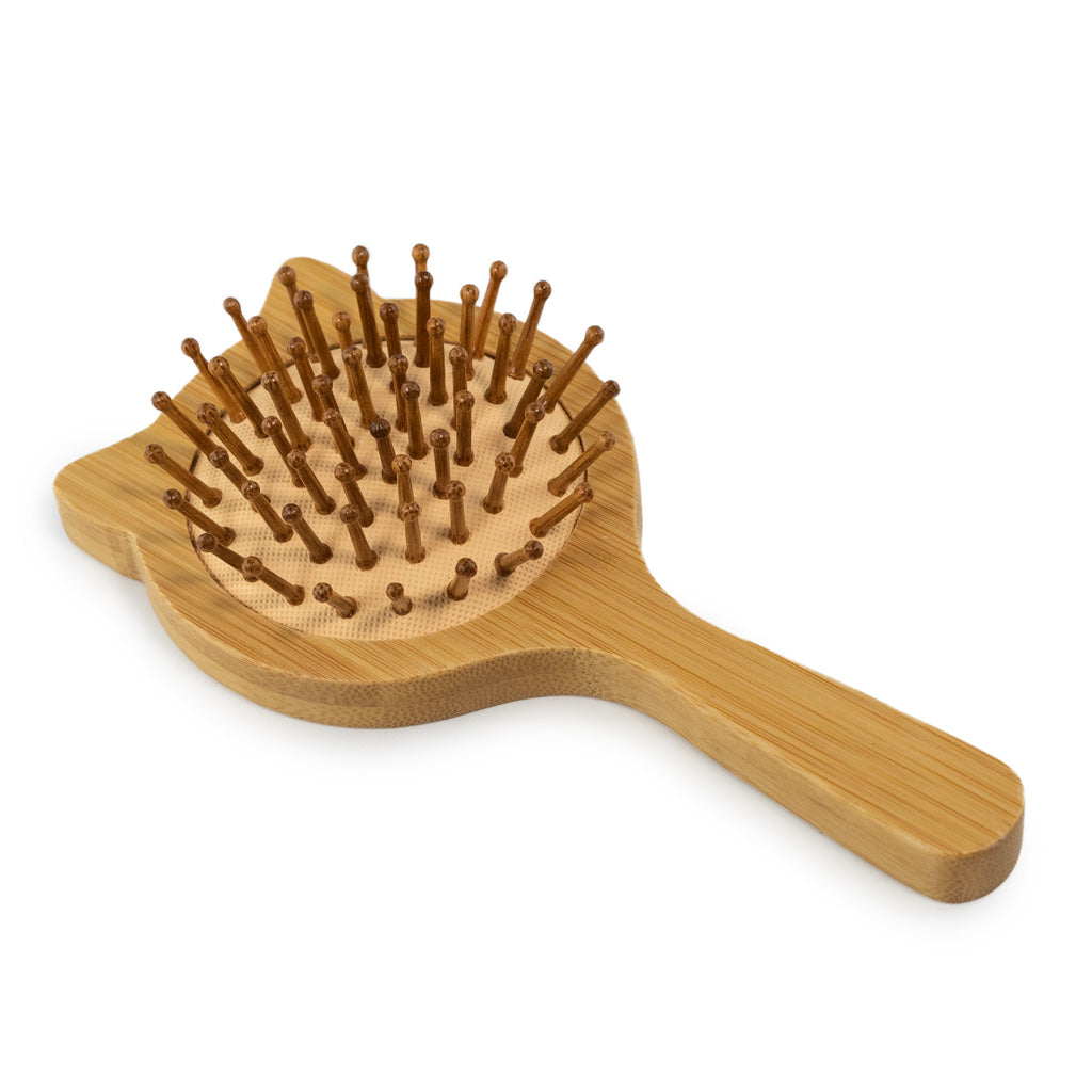 Bamboo Hair Brush for Girls | Eco-Friendly Cat Brush | GreenWave ...